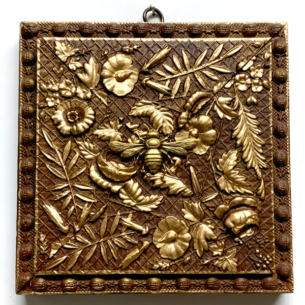 Painted Frame with Italian Bee (6.75" wide) – Museum Bees