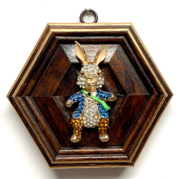Wooden Frame with Rabbit (5" wide) – Museum Bees