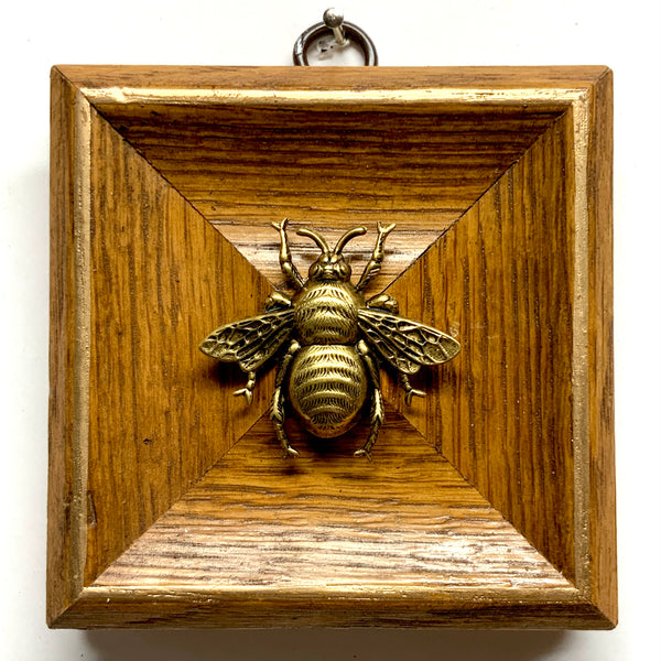 Wooden Frame with Grande Bee (3.75" wide) – Museum Bees