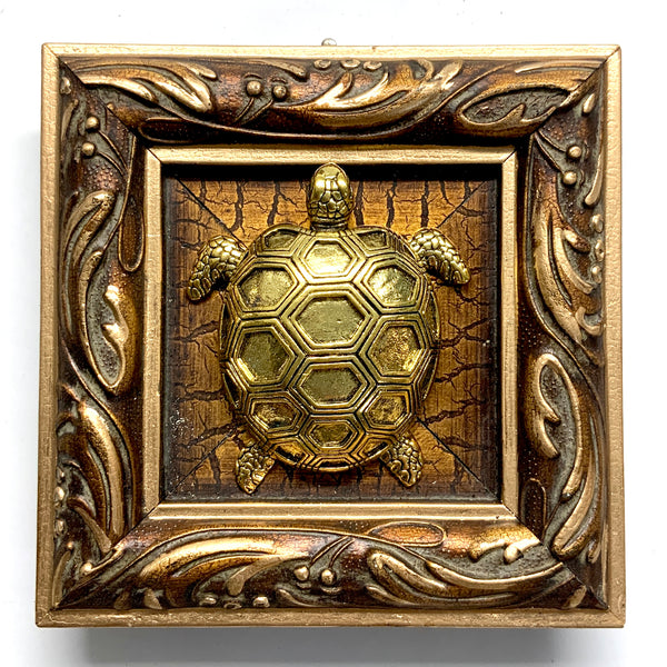 Painted Frame with Turtle (4.75" wide) – Museum Bees