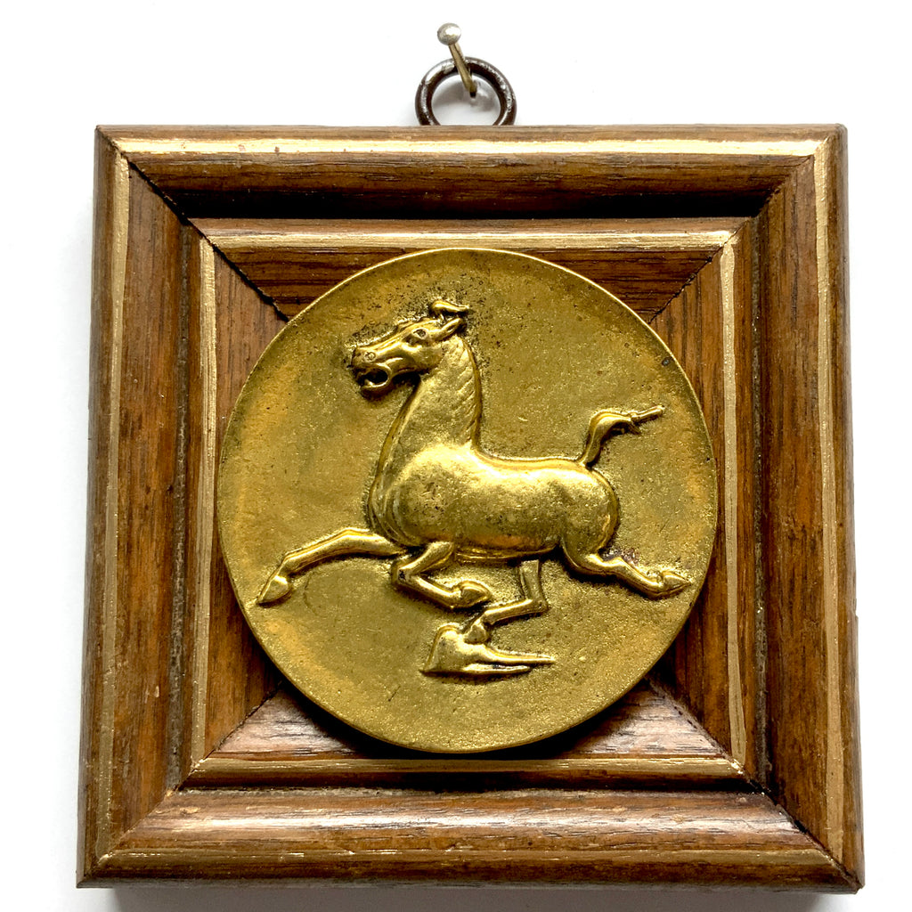 Wooden Frame with Flying Horse of Gansu (4.25" wide) – Museum Bees