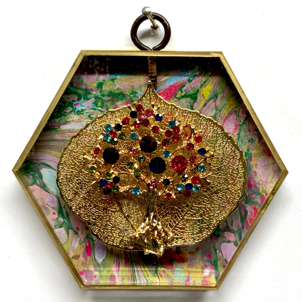 Acrylic Frame with Tree of Life / Slight Imperfections (4" wide ...