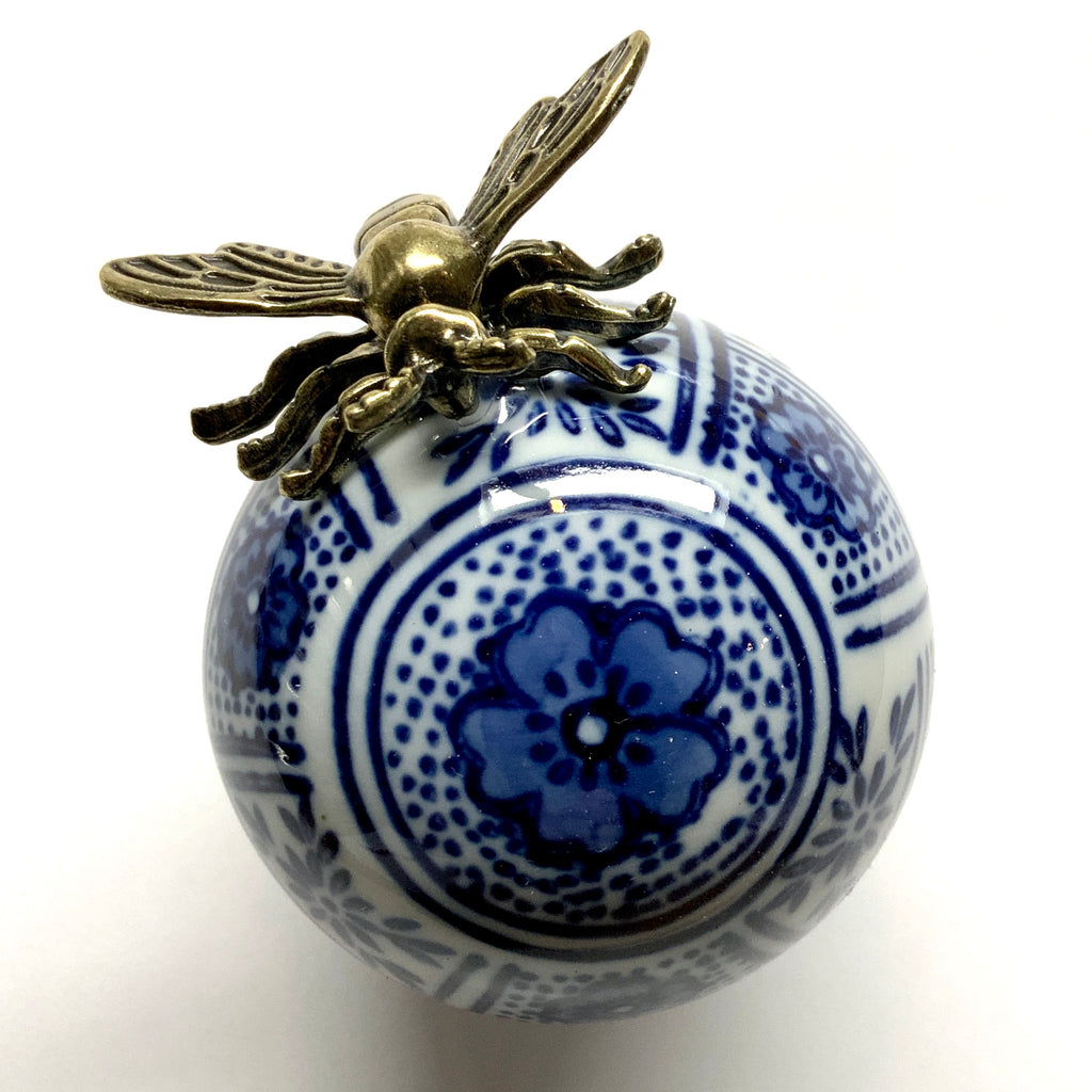Ceramic Ball Frame with Bee / Slight Imperfections (2.5" wide) – Museum ...