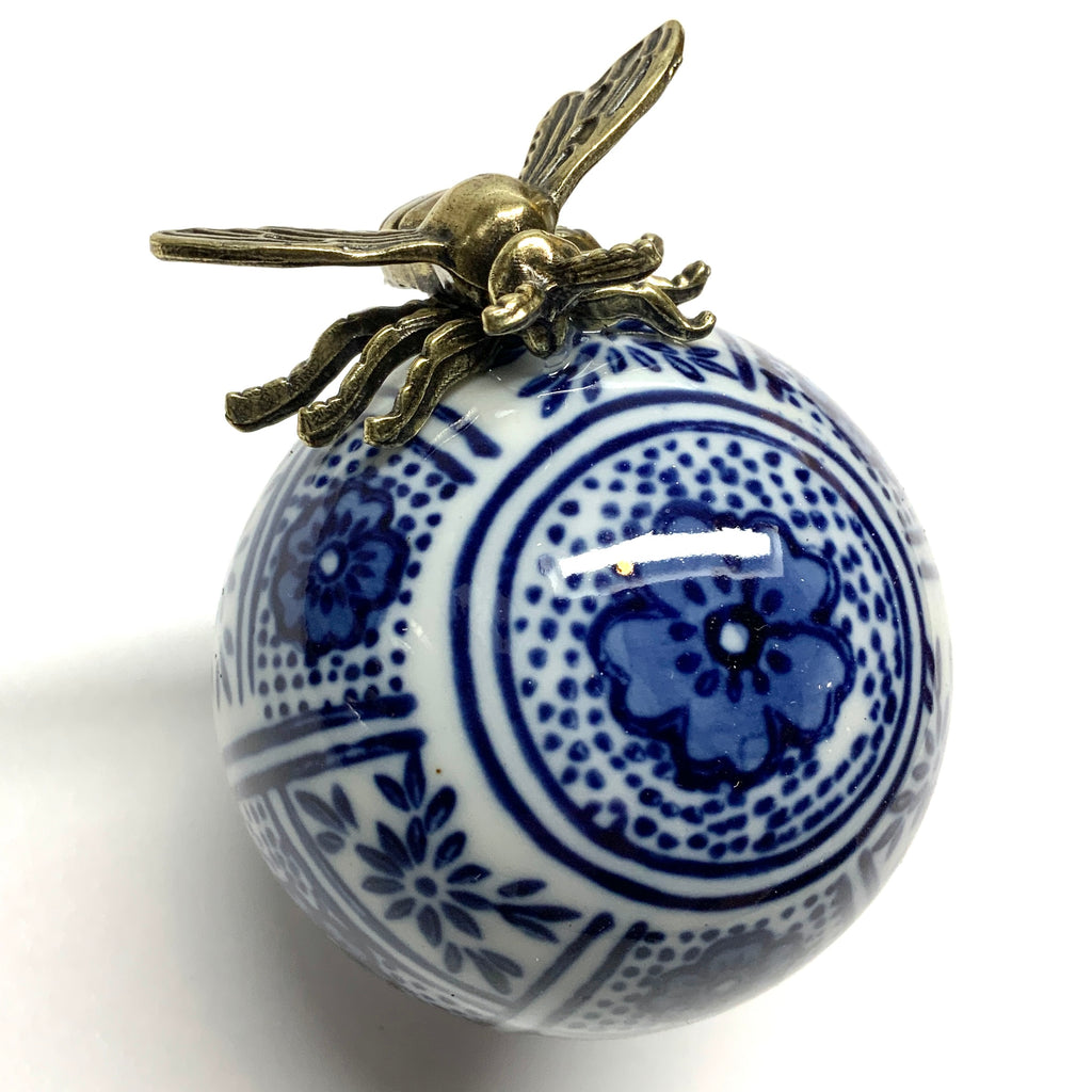 Ceramic Ball Frame with Bee / Slight Imperfections (2.5" wide) – Museum ...