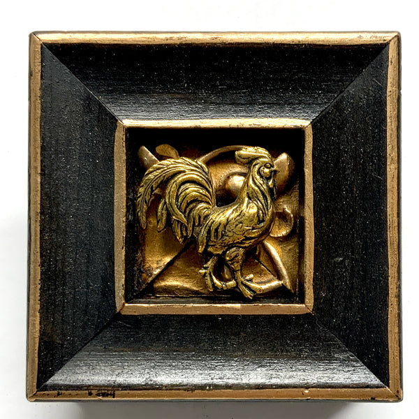 Painted Frame with Rooster (3" wide) – Museum Bees