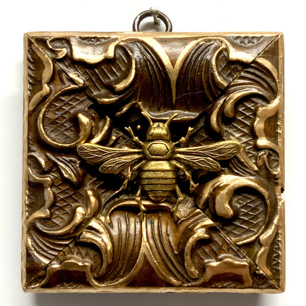 Painted Frame with Italian Bee (3.75" wide) – Museum Bees