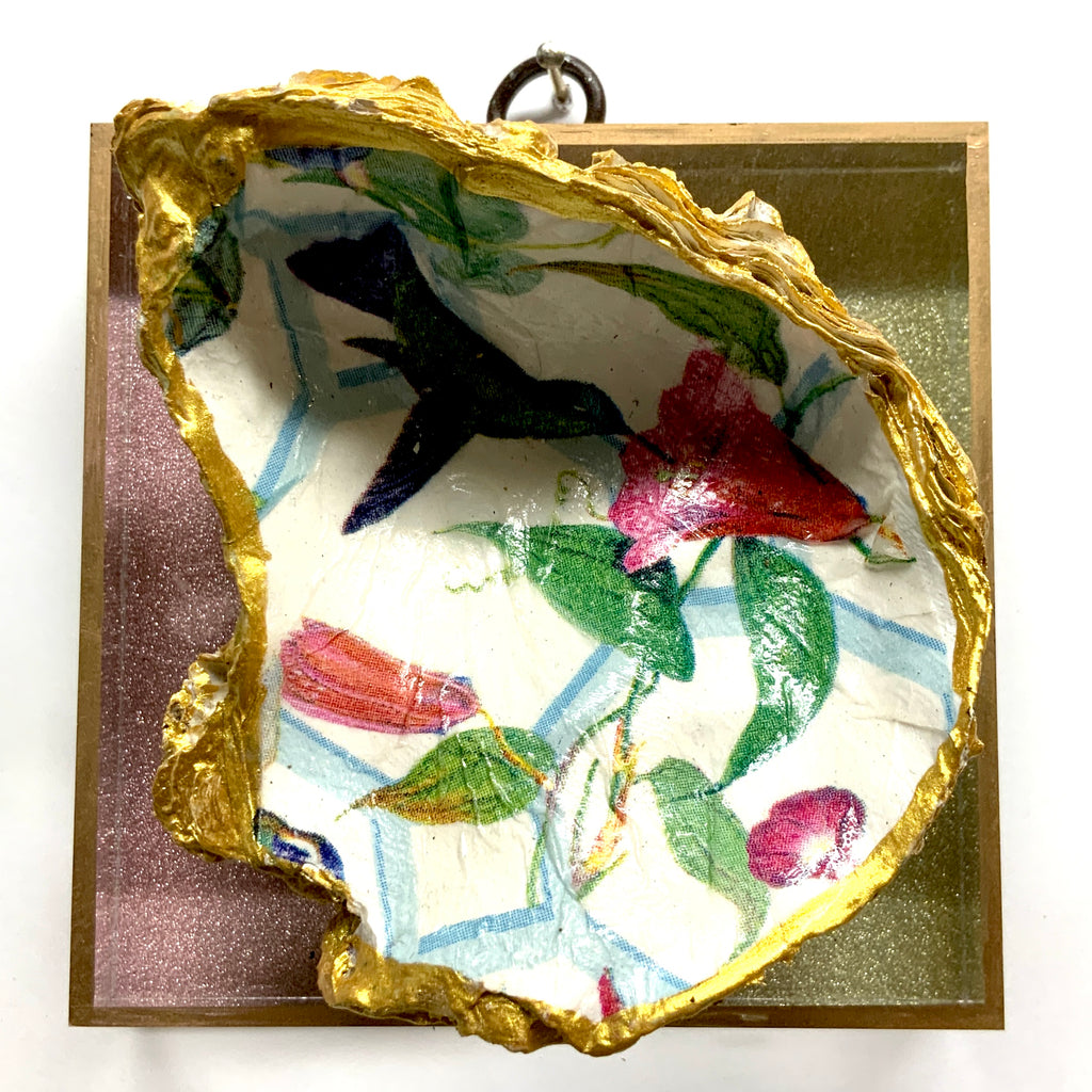 Acrylic Frame with Hummingbird Oyster Shell / Slight Imperfections (4 ...