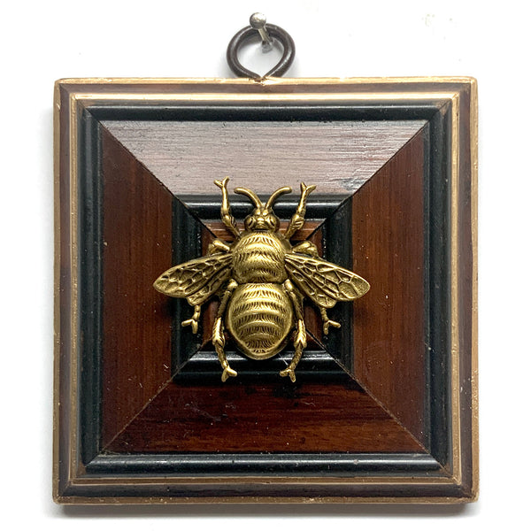 Wooden Frame with Grande Bee (3.5" wide) – Museum Bees