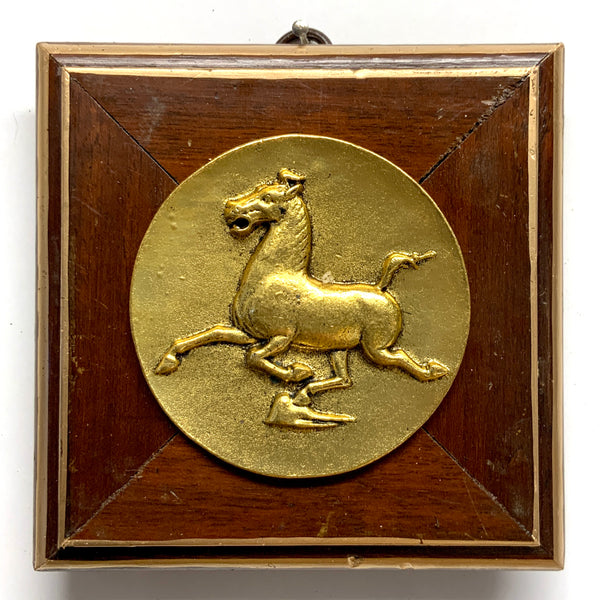 Wooden Frame with Flying Horse of Gansu (4.25" wide) – Museum Bees